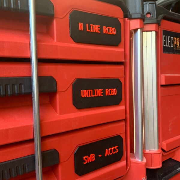 Packout Drawer Labels - Etsy