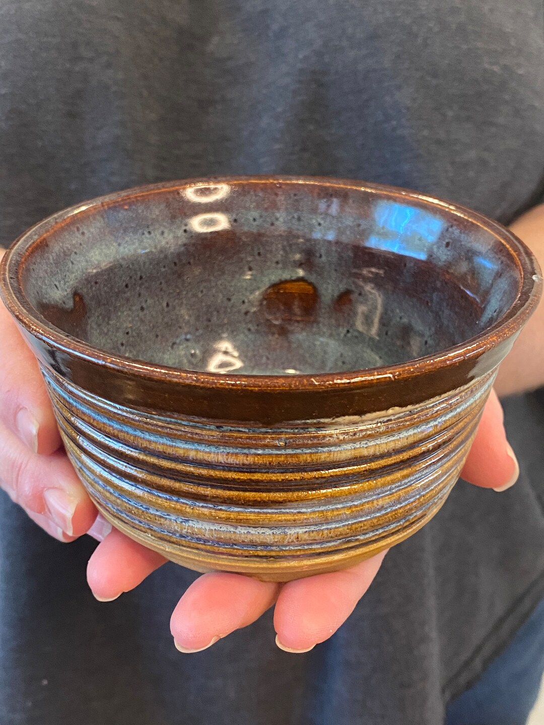Small Pottery Bowl Trinket Bowl - Etsy