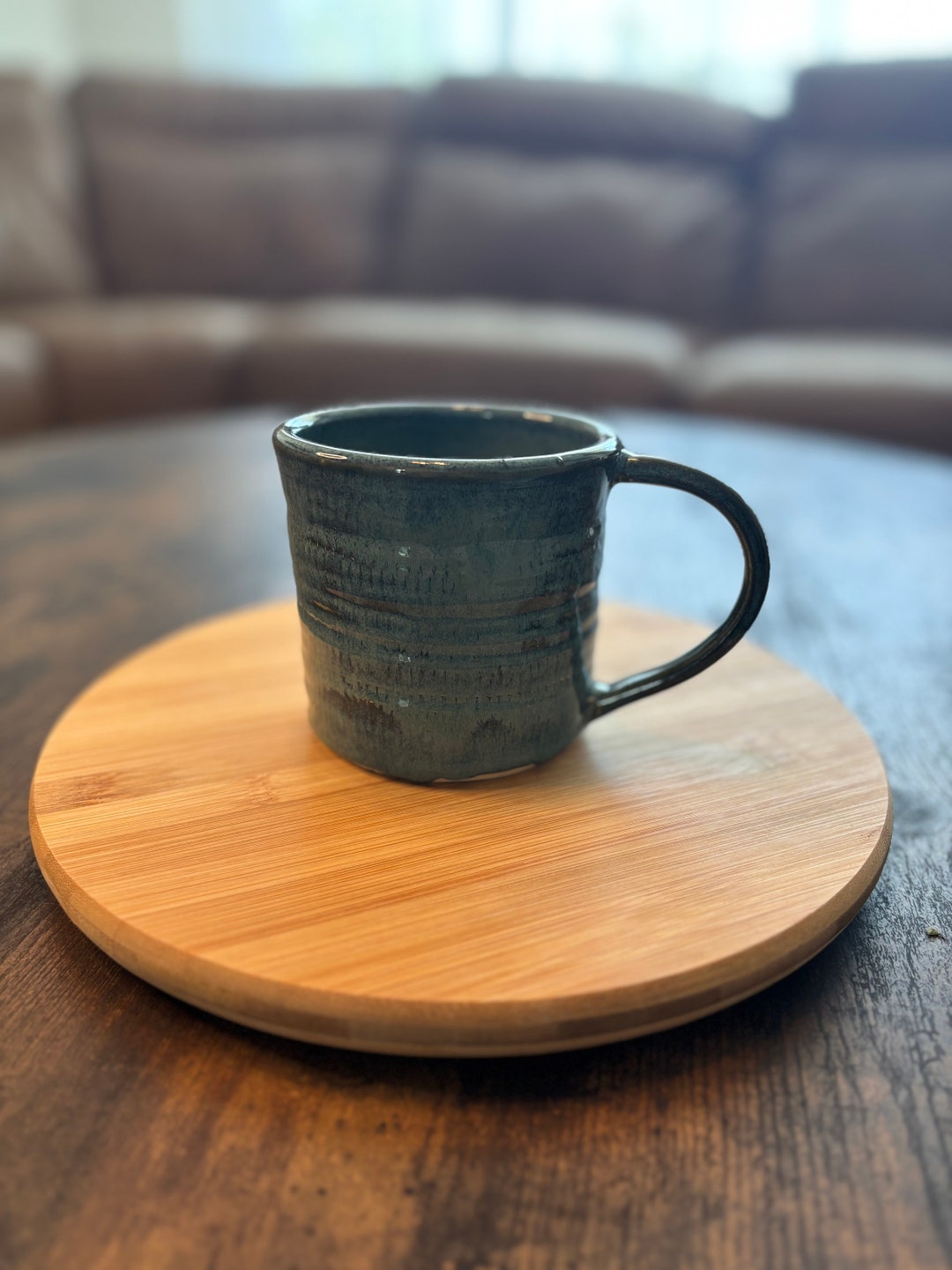 Stoneware Pottery Mug - Etsy