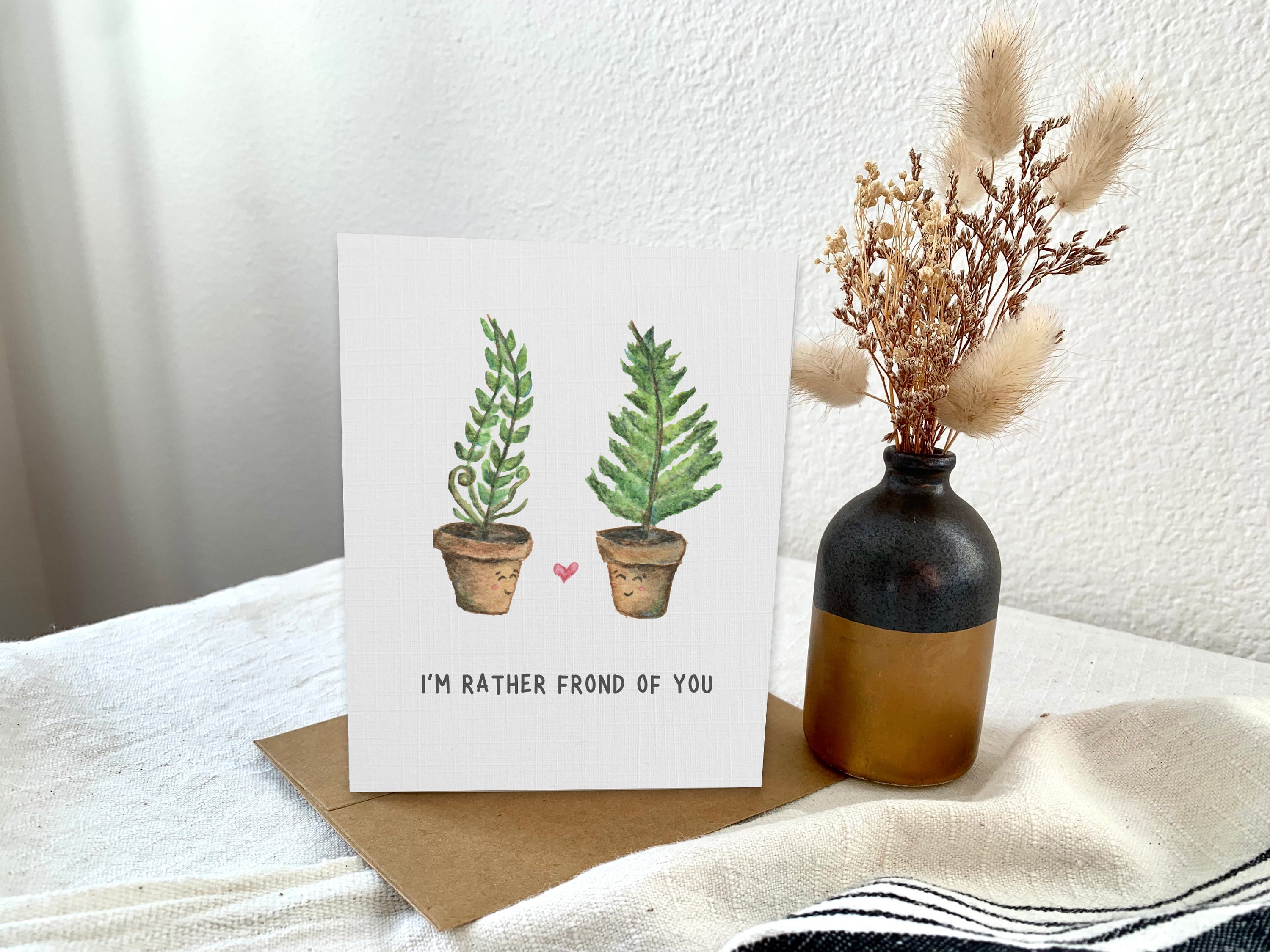Plant Lover Greeting Card, Plant Mom / Plant Lady Card, Plant Lovers ...