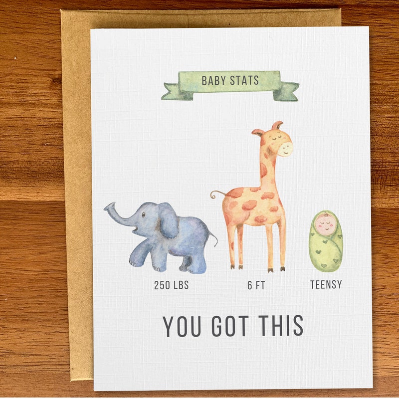 Expecting Baby Card - Etsy