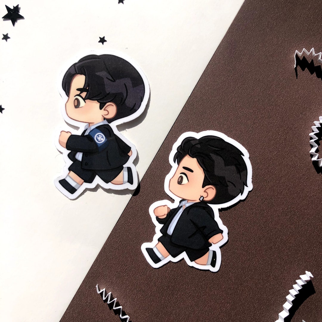 THE ECLIPSE Series Running Chibi Stickers - Etsy