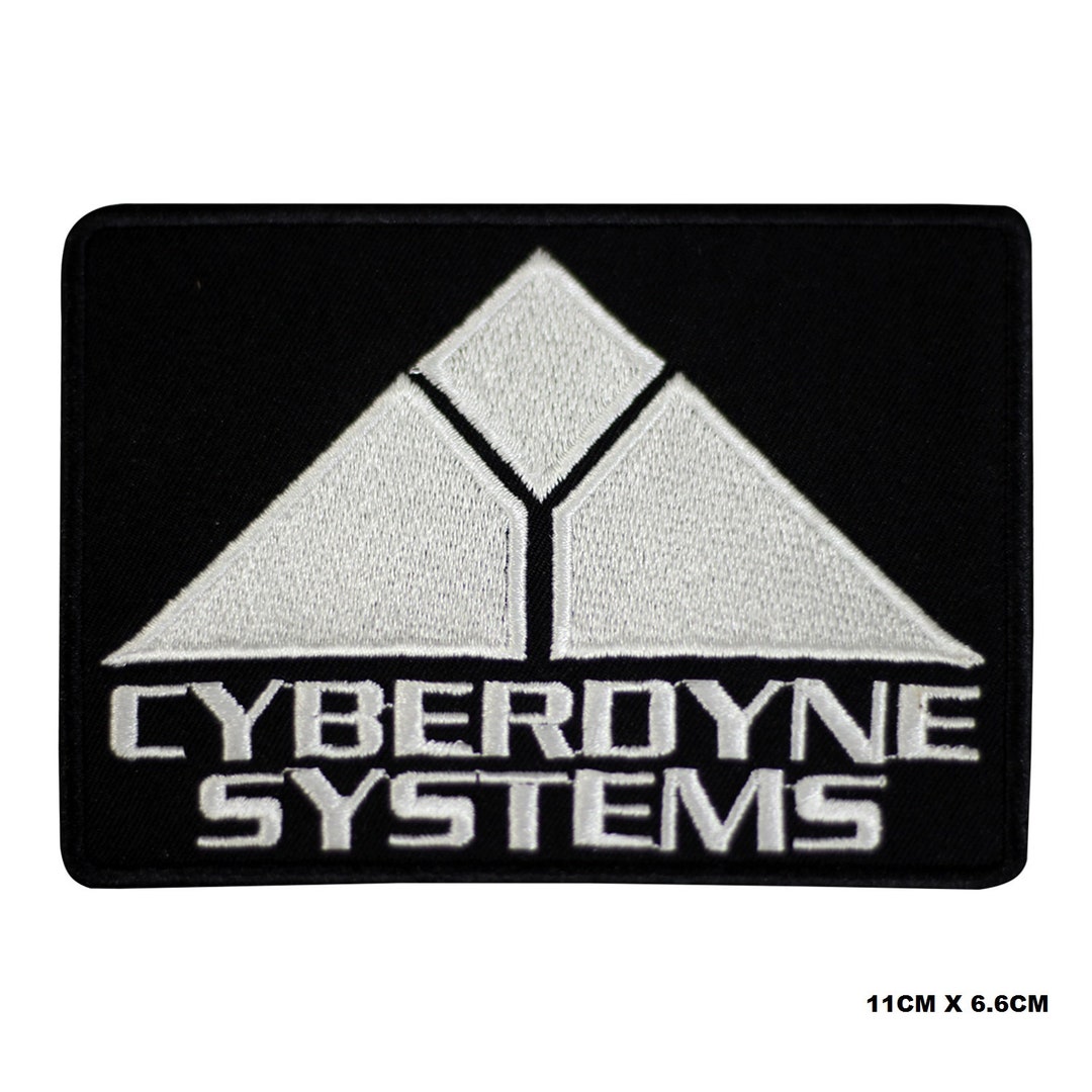 CYBERDYNE SYSTEM Movie Logo Embroidered Iron on Clothing Patch Sew on ...