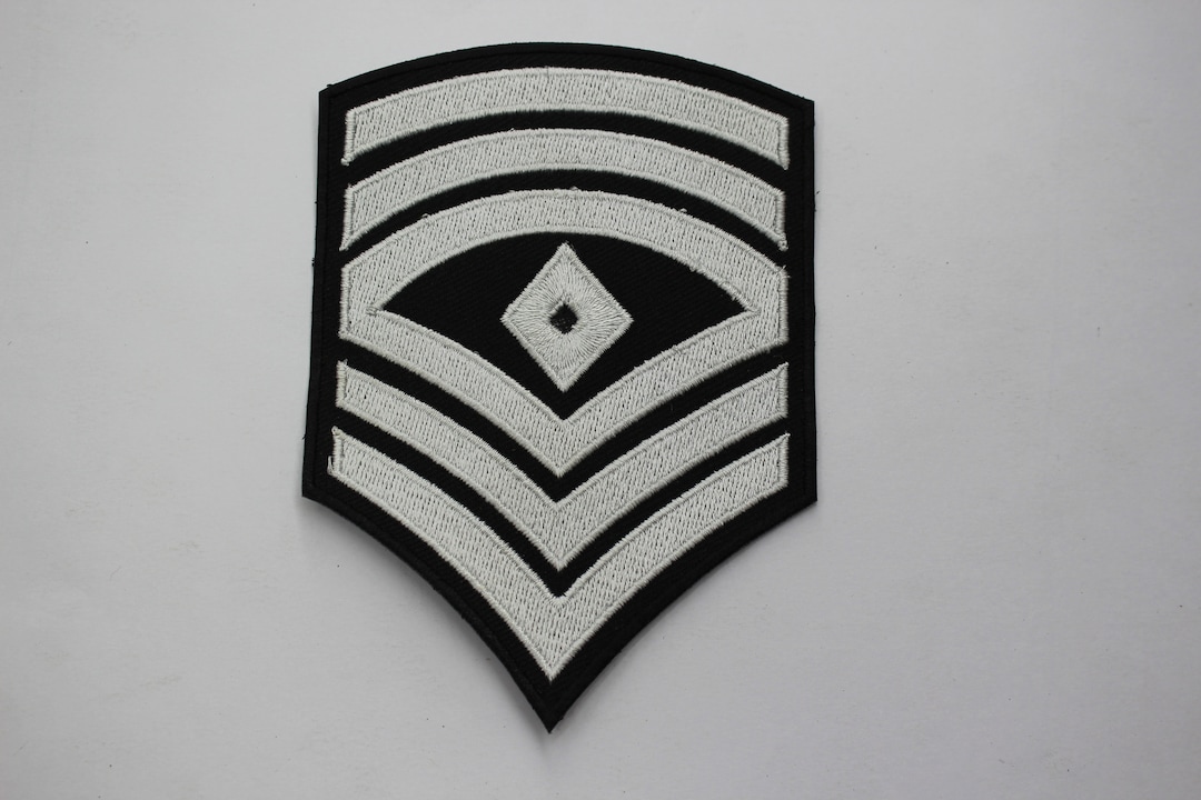 Army Strip Patch Embroidered Iron on Clothing Patch Sew on - Etsy