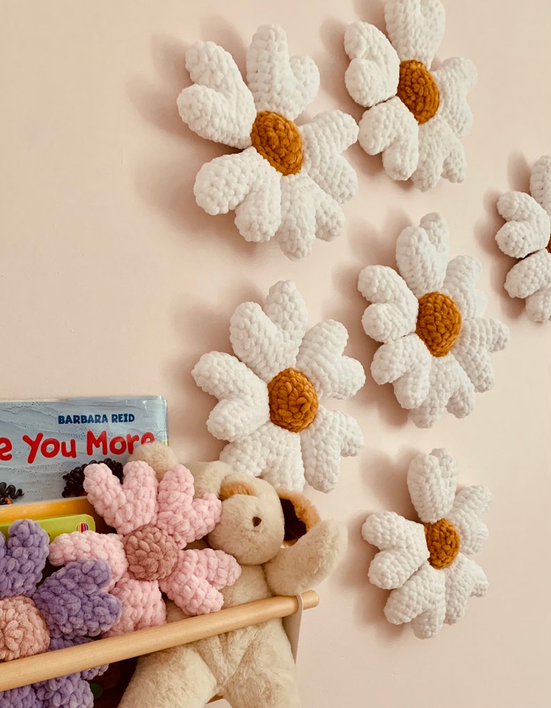 Leia Flower Crochet Pattern - Etsy