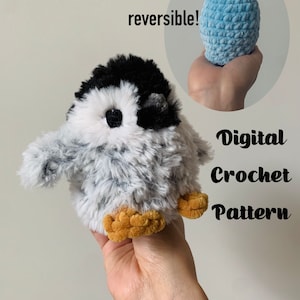 NO-SEW Penguin - Reversible Egg Pal - Etsy