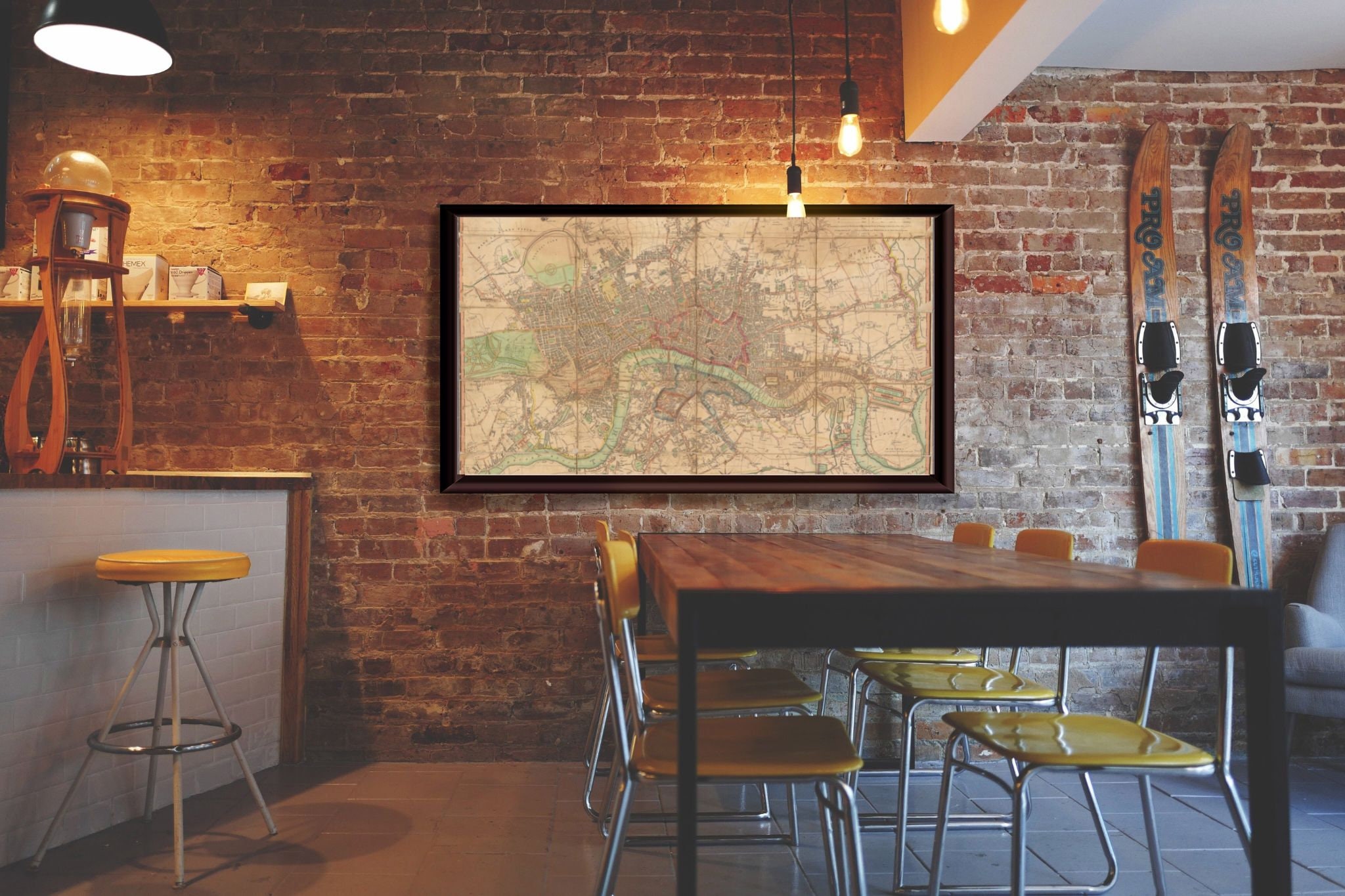 London Map Poster 1813 - Etsy