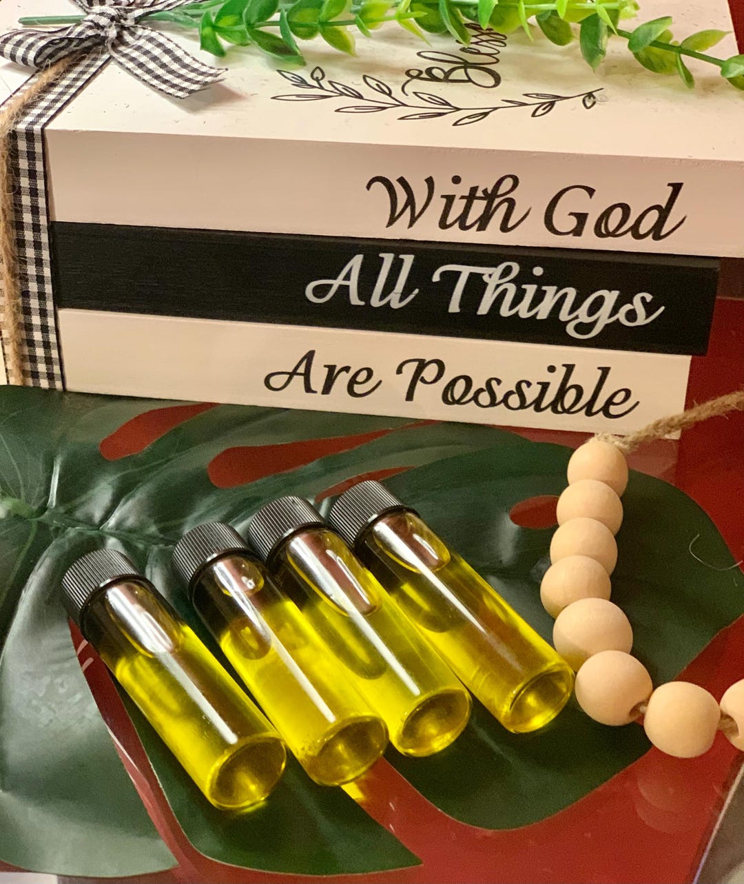 Anointing Oil, Prayer Oil,holy Oil, Christian Gift, - Etsy