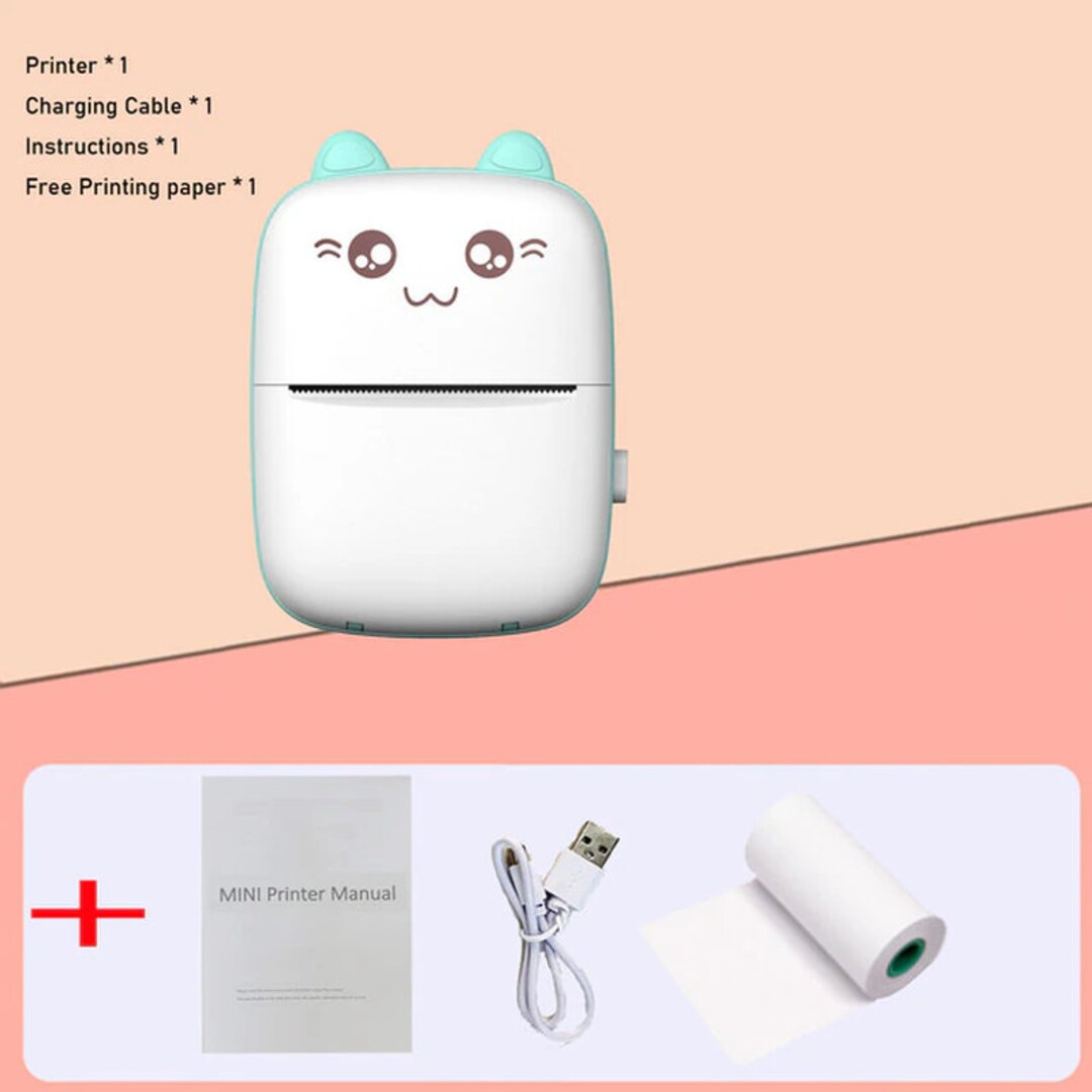 Mini Printer Portable Thermal Printer Photo Lable Printing - Etsy