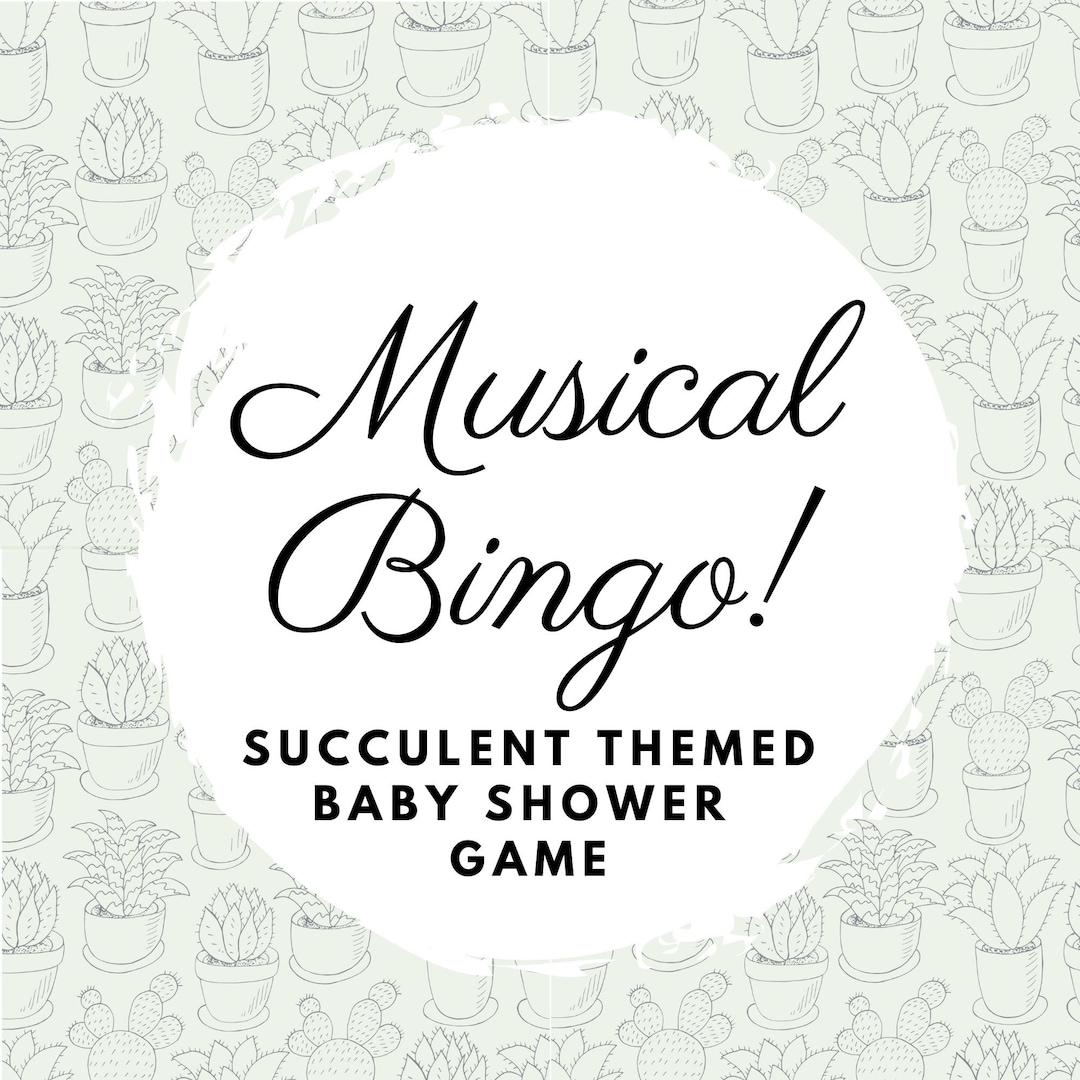 Baby Shower Games Baby Shower Bingo Succulent Baby Shower Cactus baby-shower-games-baby-shower-bingo-succulent-baby-shower-cactus