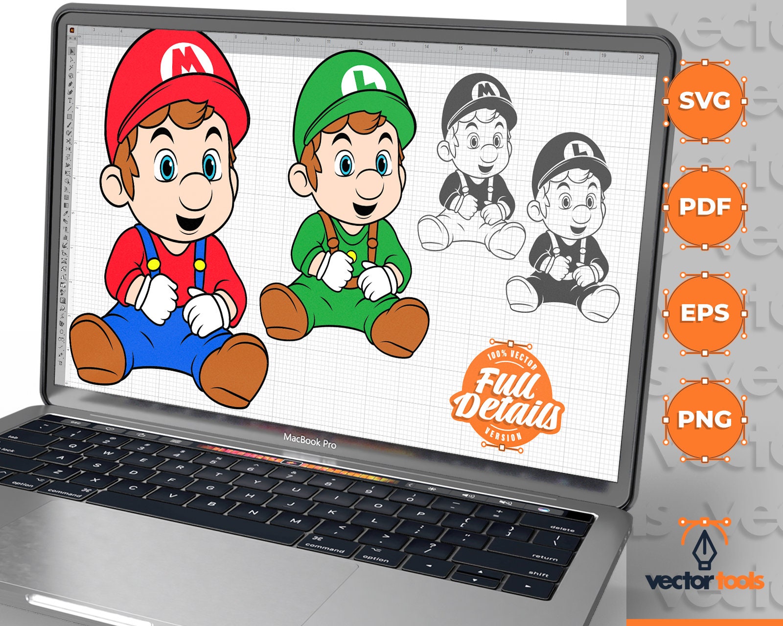 Super Mario Svg, Mario Svg, Luigi Svg, Mario and Luigi Baby, Childs ...