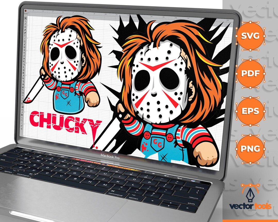 Chucky Svg , Chucky Horror Movie Svg, Chucky Jason, Halloween Svg ...