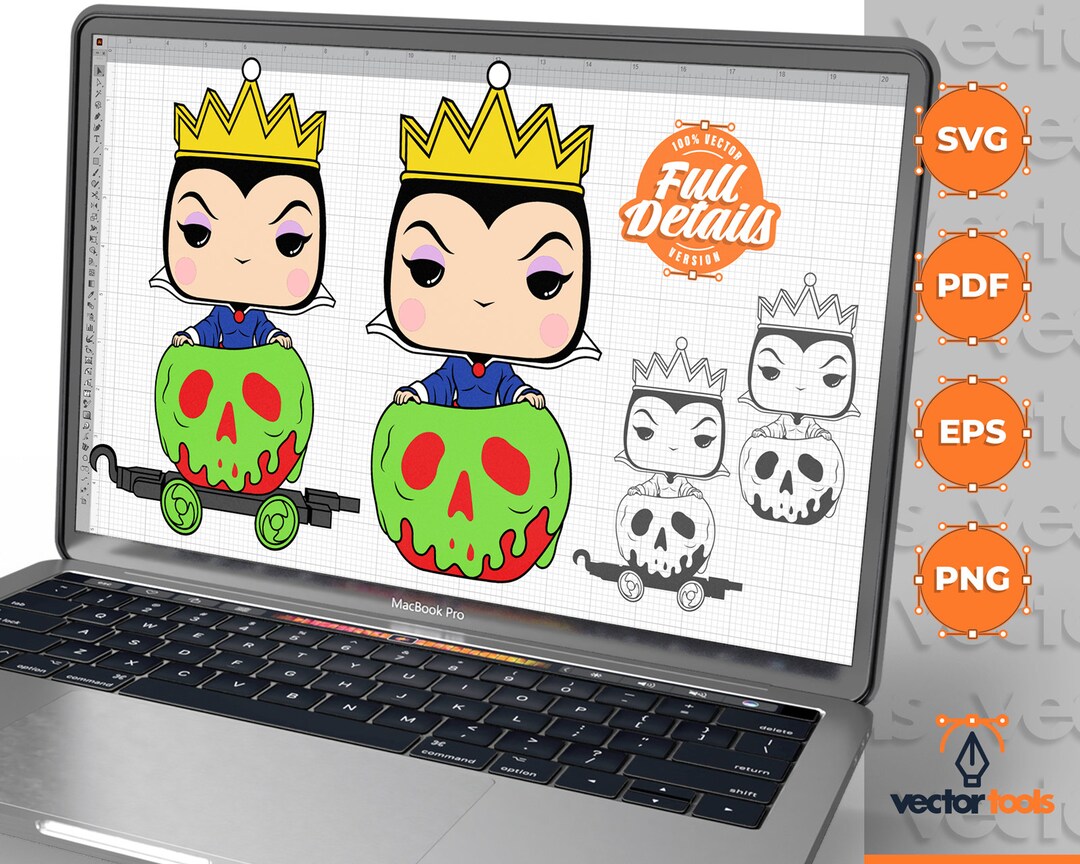 Snow White SVG, Snow White Princess, Snow White Funko SVG, Funko Svg ...