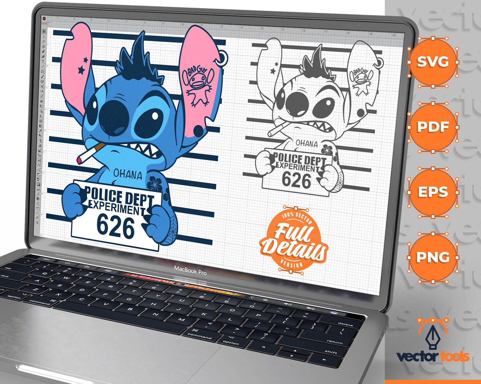 Stitch Svg Stich Bad Guy Stitch File Art Stich T-shirt - Etsy Canada