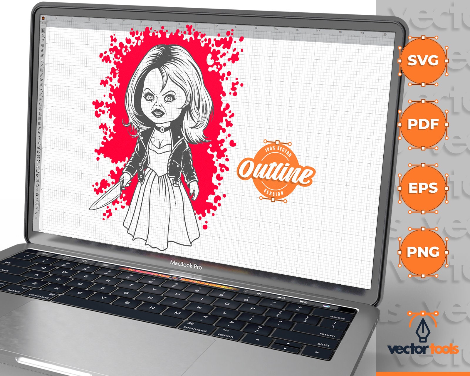 Tiffany SVG Bride of Chucky Tiffany Digital File Download - Etsy