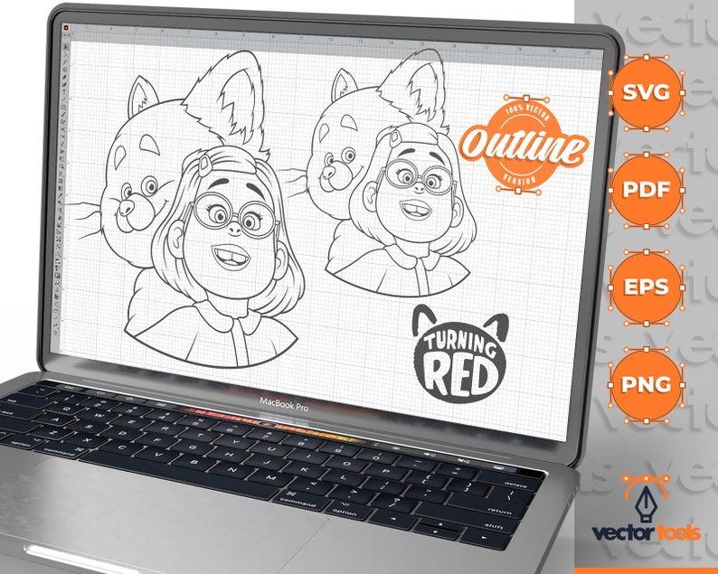 Turning Red Turning Red Svg Meilin Svg Turning Red Clipart - Etsy Canada