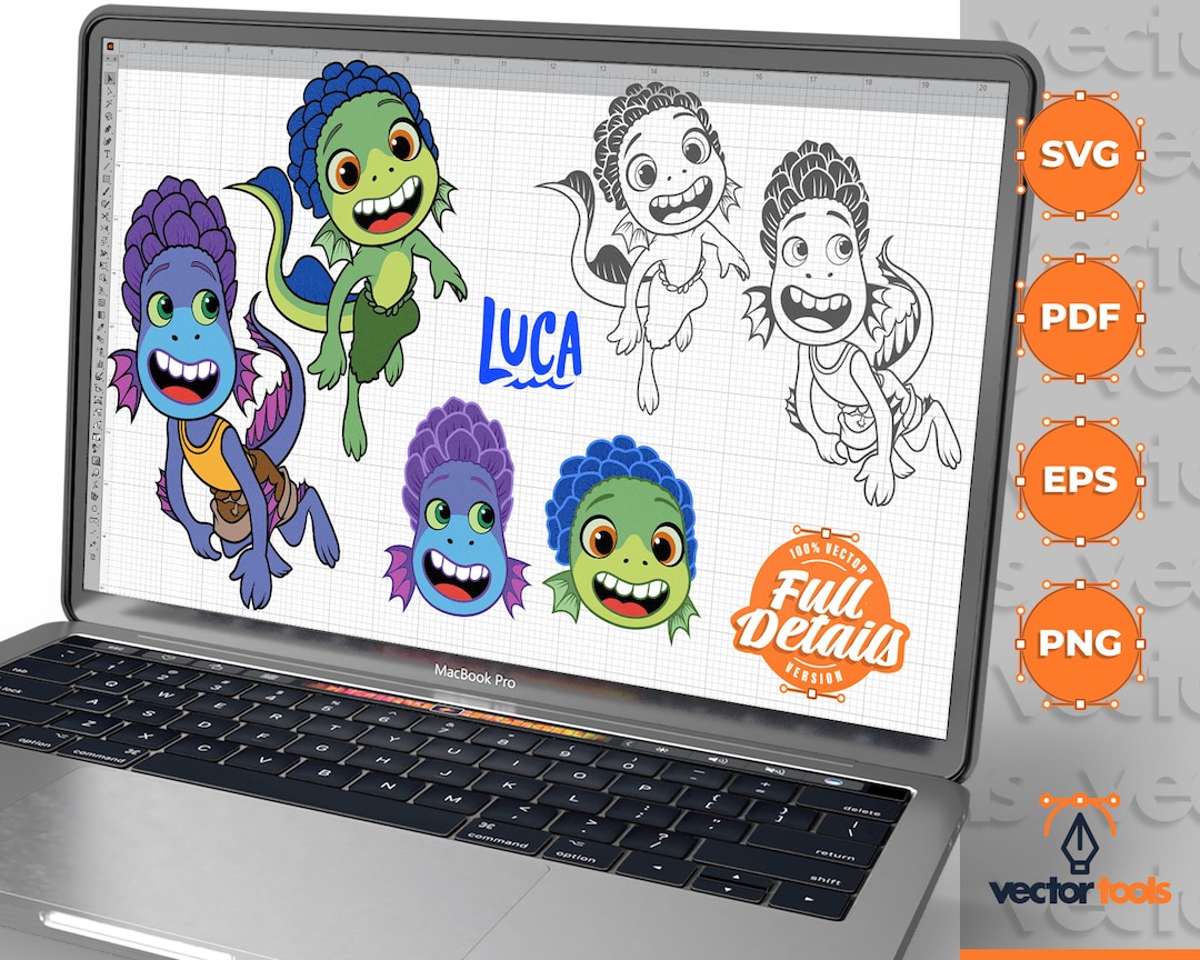 Luca, Alberto, Luca Svg, Alberto SVG, Luca Clipart, Luca Trending ...