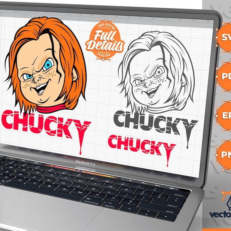 Chucky Svg - Etsy