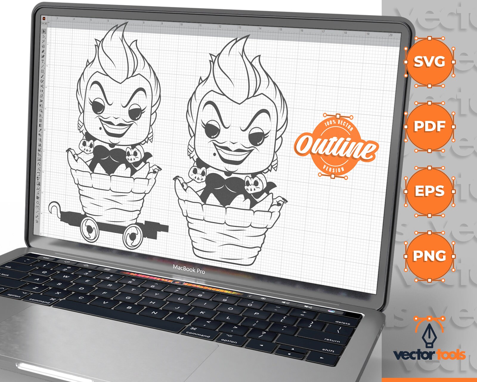 Ursula Svg, Funko, Villain Svg, Little Mermaid SVG, the Little Mermaid ...