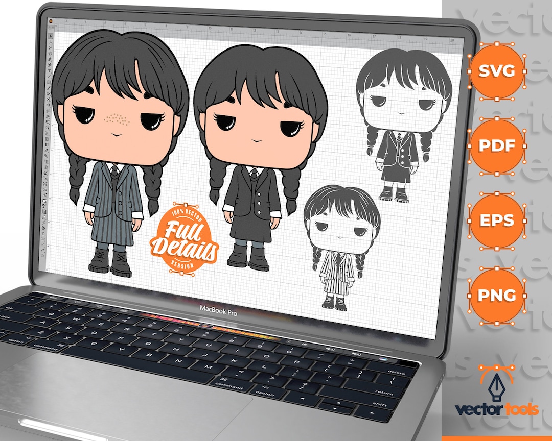 Wednesday SVG, Wednesday Png, Wednesday Funko, Wednesday Addams, the ...