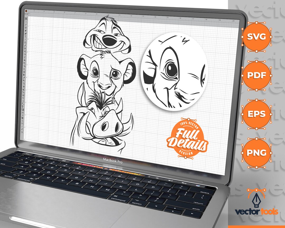 Lion King Svg , Timon Simba Pumba, Lion King Png, Timon and Pumba Svg ...