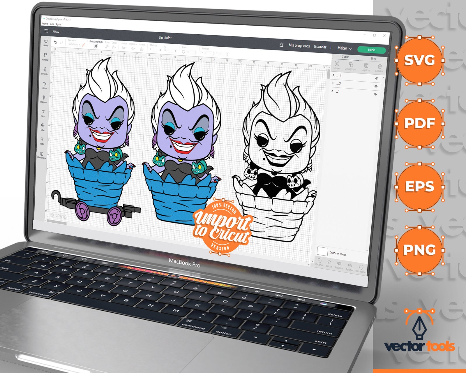 Ursula Svg, Funko, Villain Svg, Little Mermaid SVG, the Little Mermaid ...