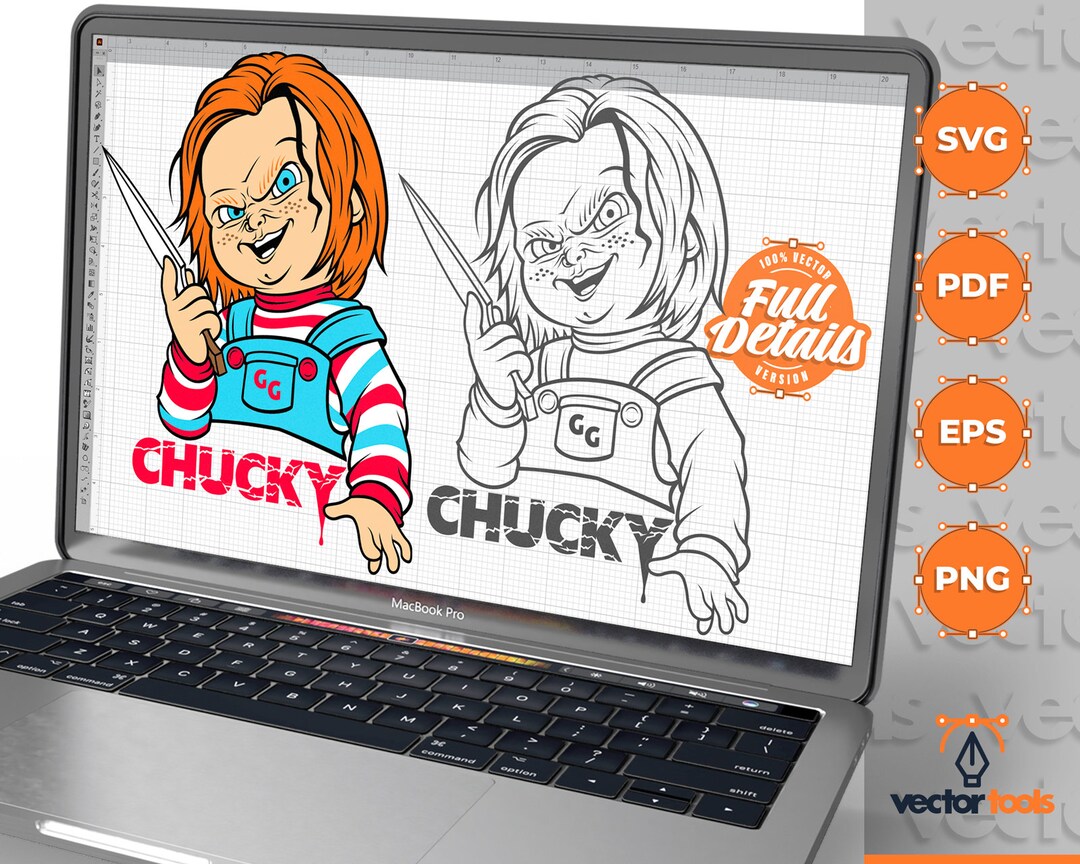 Chucky Svg Chucky Horror movie svg Halloween Svg Movie - Etsy España