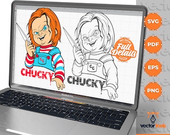 Chucky SVG - Etsy