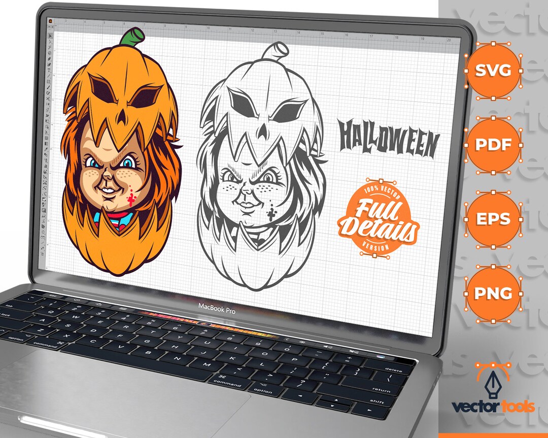 Chucky Svg , Chucky Horror Movie Svg, Halloween Svg, Movie Character ...