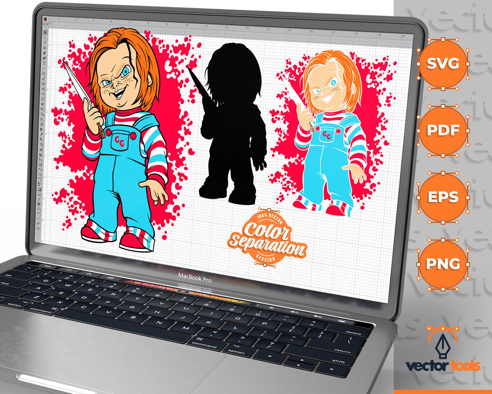 Chucky Svg Chucky Horror Movie Svg Chucky Clip Art - Etsy