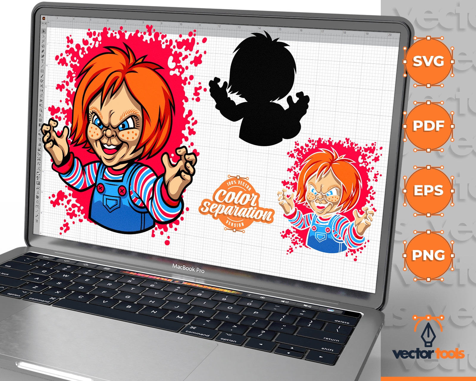 Chucky Svg , Chucky Horror Movie Svg, Halloween Svg, Movie Character ...