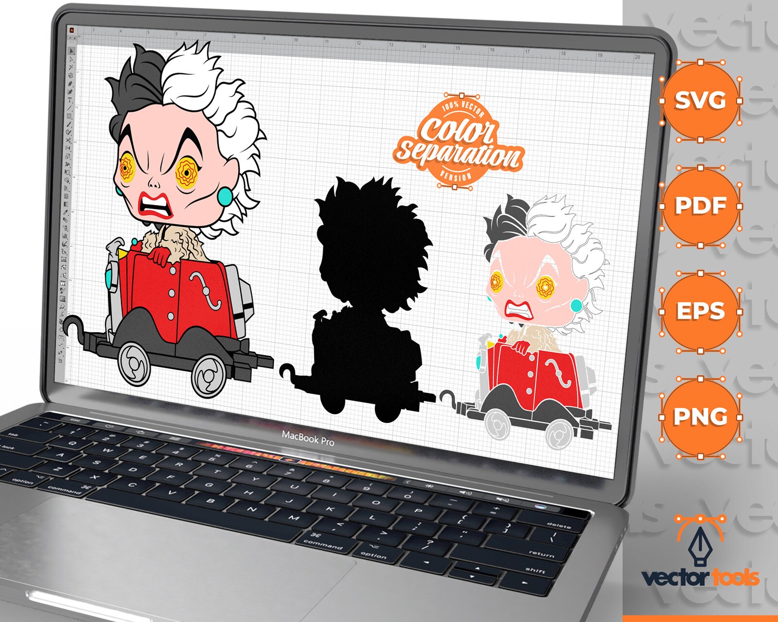 Cruella Svg Funko Villain Svg Cruella De Vil SVG Cruella - Etsy Hong Kong