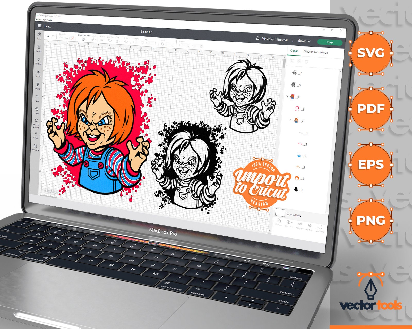 Chucky Svg , Chucky Horror Movie Svg, Halloween Svg, Movie Character Killer Svg , Cricut Svg ...