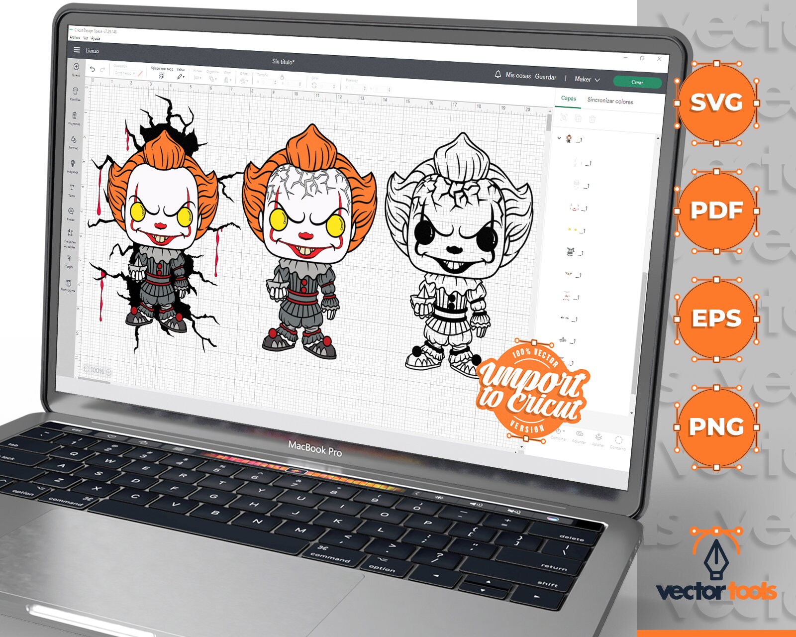 Pennywise Svg It Svg Funko Pennywise Horror Movie Svg - Etsy