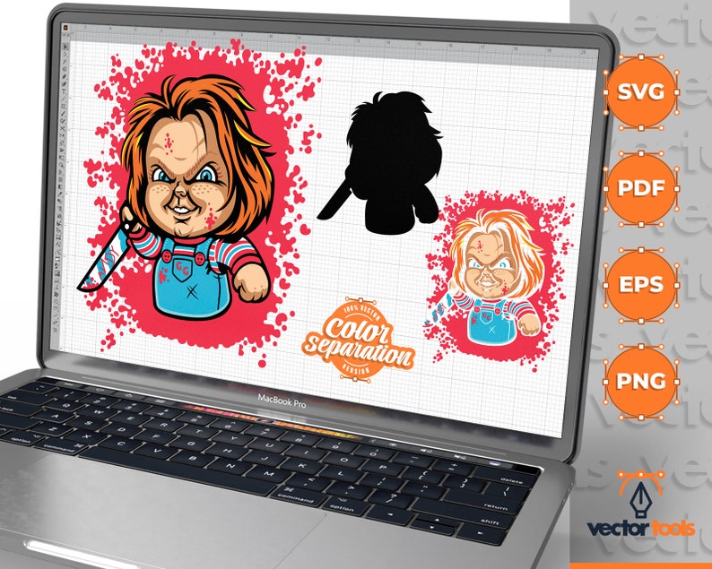 Chucky Svg , Chucky Horror Movie Svg, Halloween Svg, Movie Character Killer Svg , Cricut Svg ...