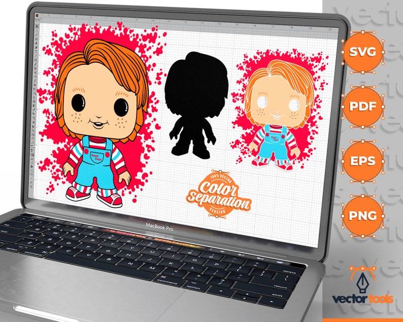 Chucky Svg, Funko, Chucky Horror Movie Svg, Halloween Svg, Movie ...
