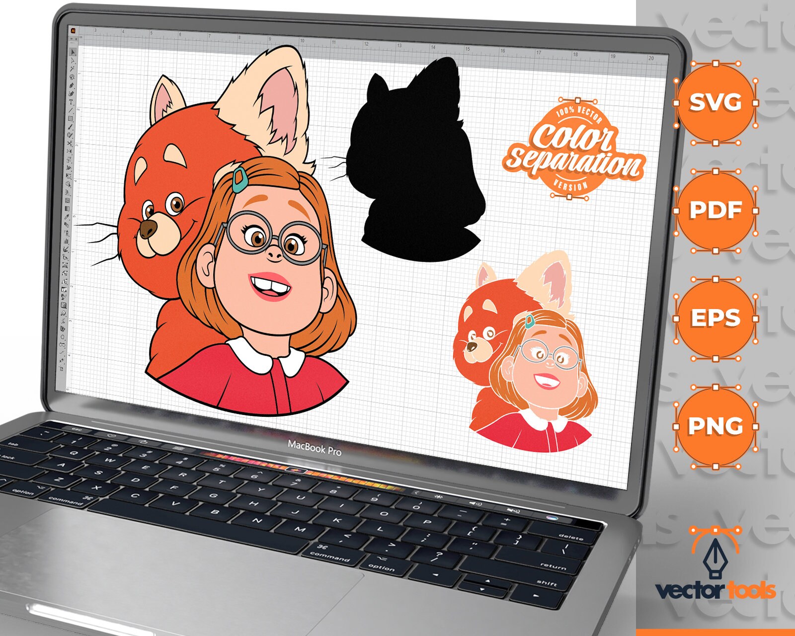 Turning Red, Turning Red Svg, Meilin Svg, Turning Red Clipart, Turning ...