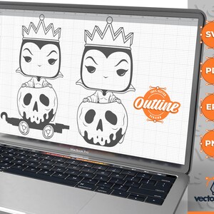 Snow White SVG, Snow White Princess, Snow White Funko SVG, Funko Svg ...