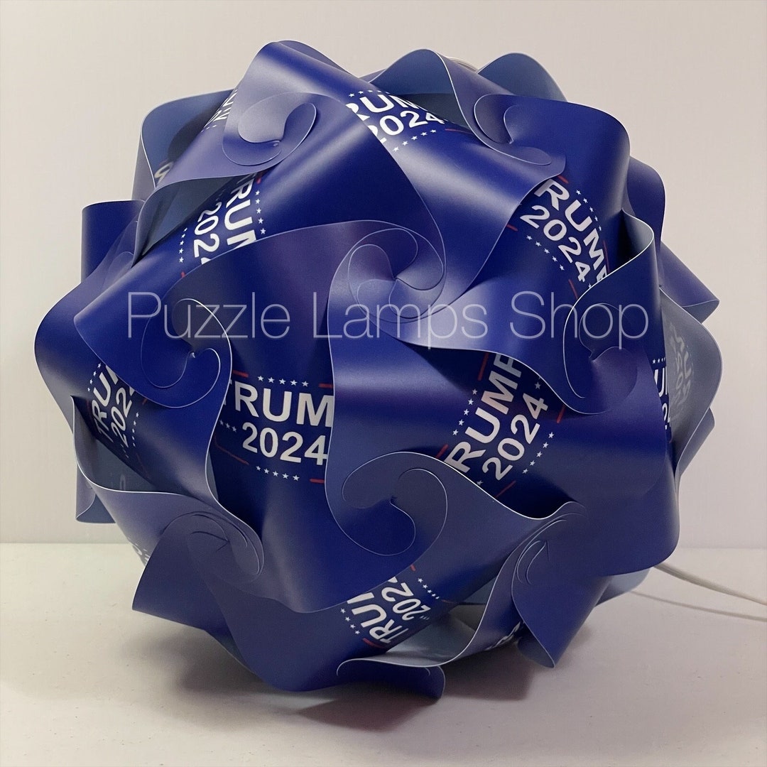 TRUMP 2024 Puzzle Lamps. Fully Assembled. BUY2GET25%OFF at Checkout ...