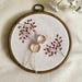 Wedding Ring Holder for Ceremony, Handmade Embroidered Design - Etsy