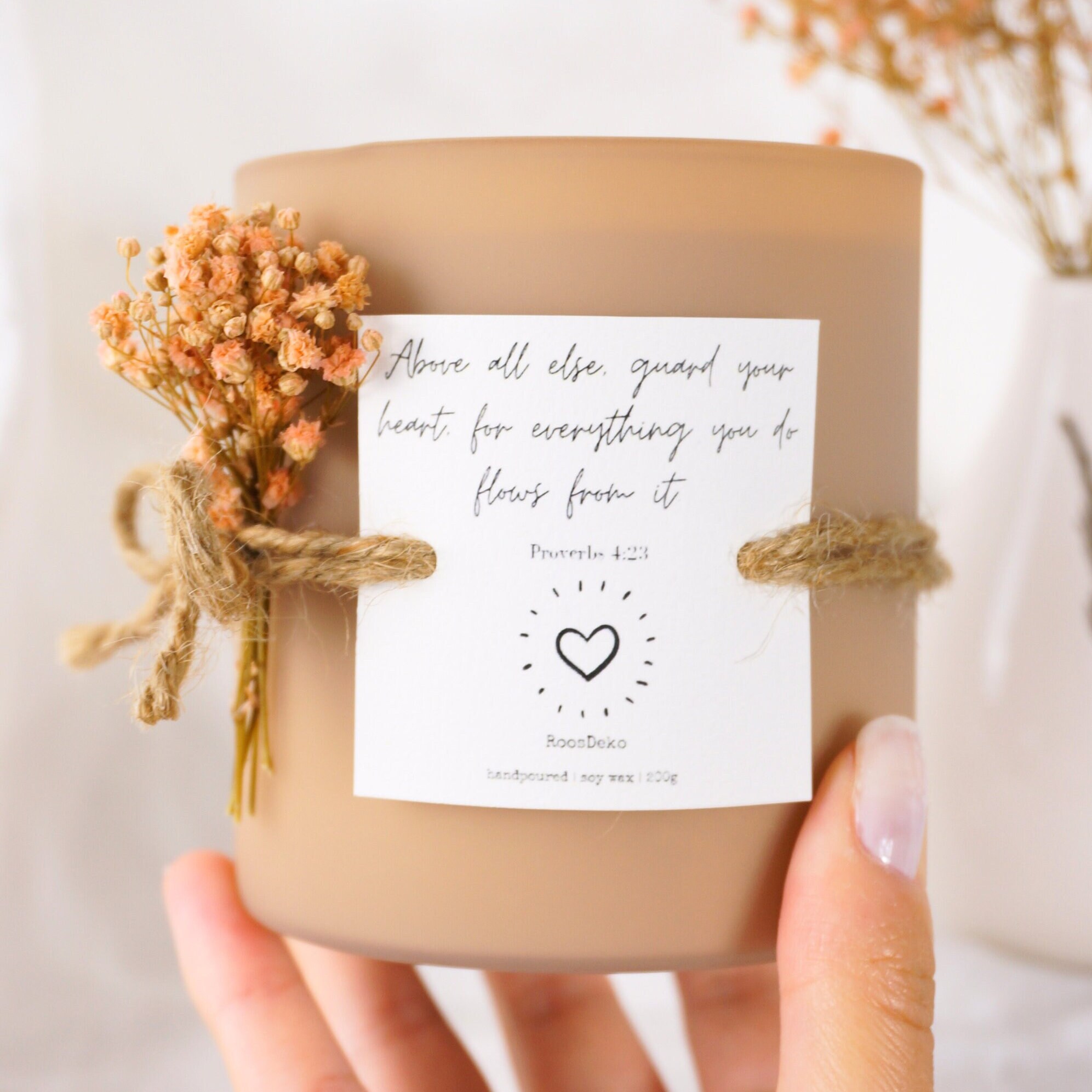 Christian Candle Christian Gift Christian Baptism Candle Christian ...