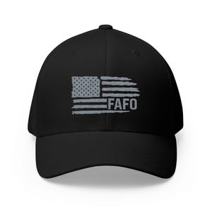 Embroidered Patriotic Cap: FAFO Design, Outdoors Hat - Etsy
