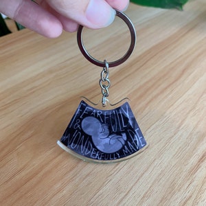 Pro Life Acrylic Keychain Ultrasound Keychains Wonderfully Made ...