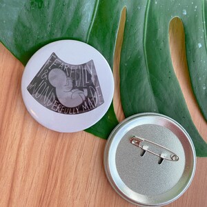 Pro Life Button Pinback Wonderfully and Fearfully Made Button Christian ...