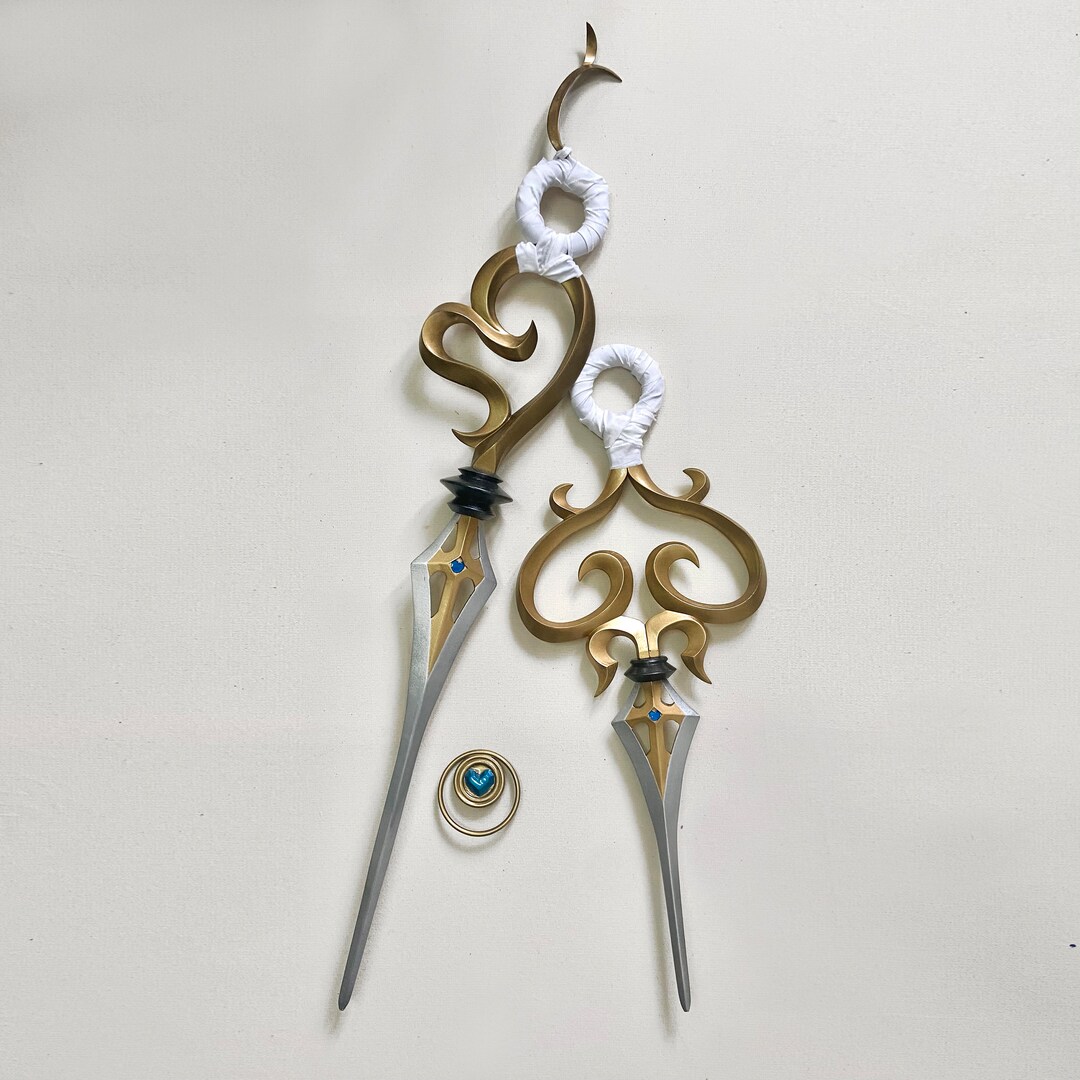 Ouro Kronii's Swords | Hololive Cosplay - Etsy