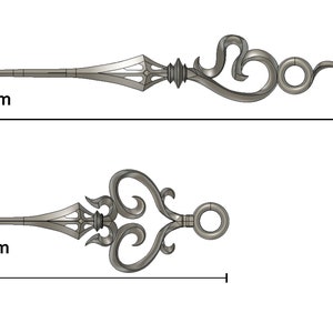 Ouro Kronii's Swords | Hololive Cosplay - Etsy