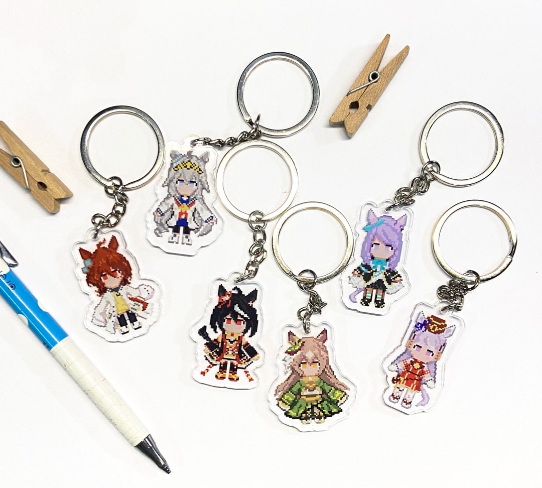 Umamusume |acrylic Keychain|goldship,mejiro Mcqueen,kitasan Black ...