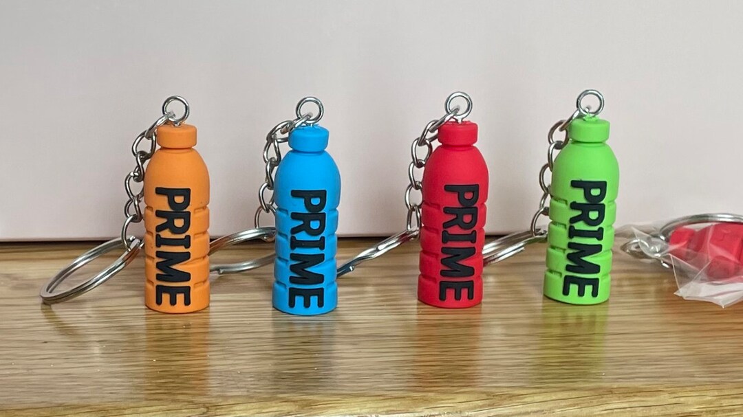 Prime Hydration Keyrings Gift for Boys Teenagers Youtube KSI Logan Paul ...