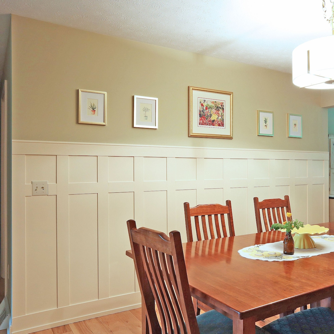 Mdf Board Board + Batten Wainscoting - Our Blessed Life Wainscoting ...