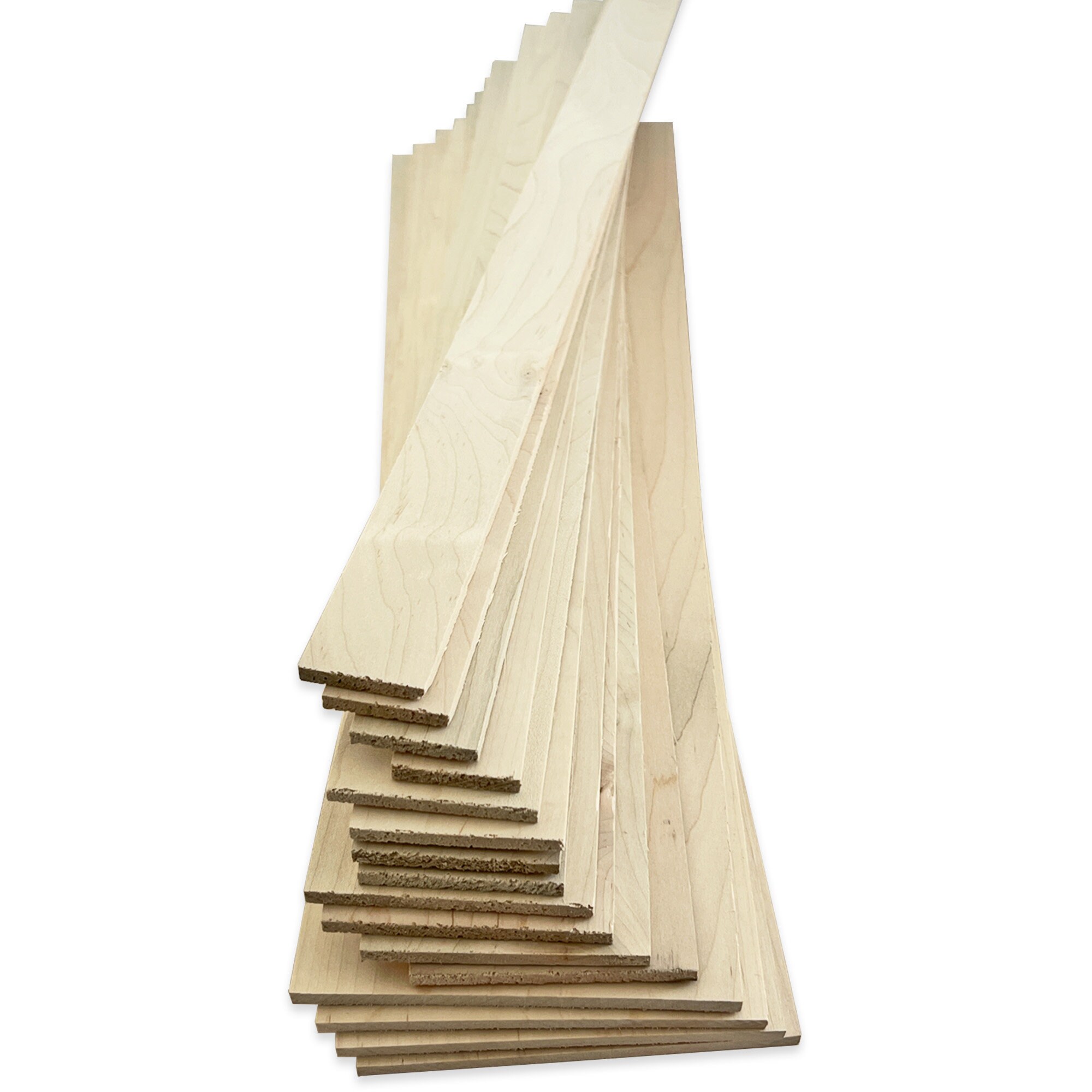 Maple Craft Board Pack | 16 Pieces | 24" Combo Pack for Project ...